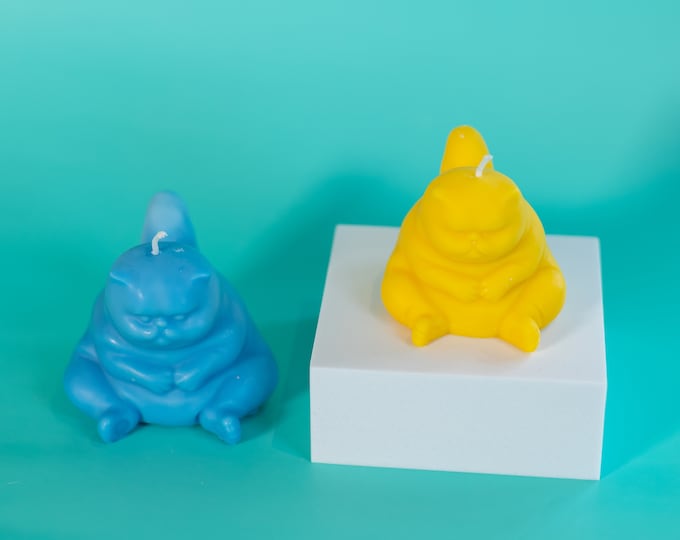 The Original Grumpy Cat Fatcat Candle Grumpy Cat Candle Unique Candle ...