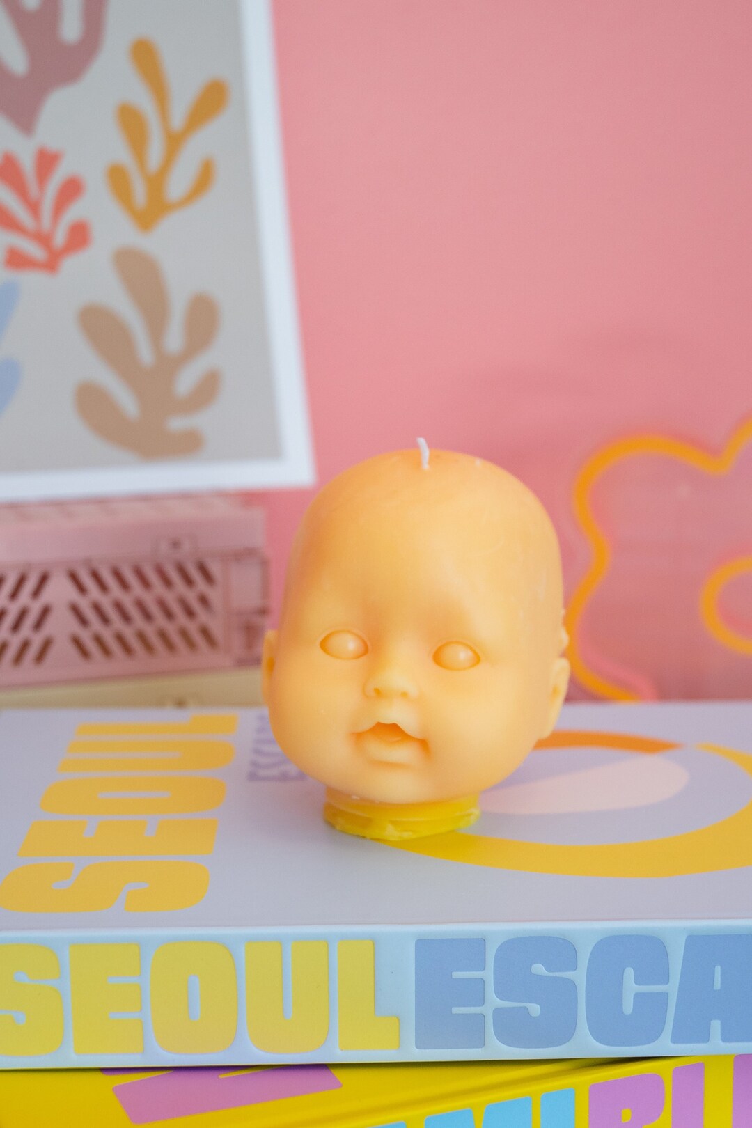 Creepy Baby Head / Weird Candles / Gross Candles / Unique - Etsy