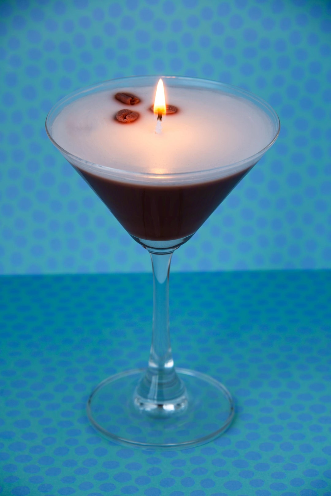 Espresso Martini Candle Realistic / Coffee Candle / Espresso Martini ...