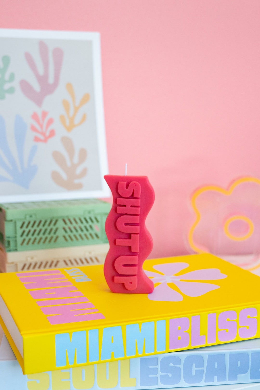 Shut up Candle: Handmade Soy Wax Accent Piece - Etsy
