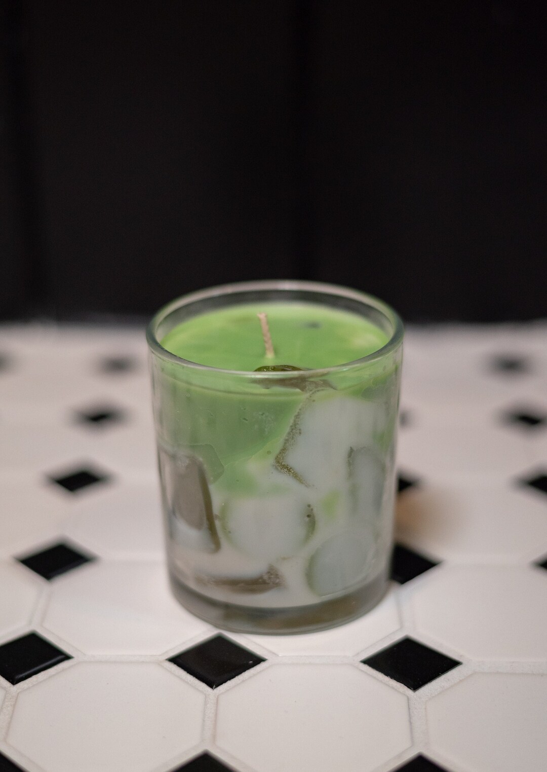 Iced Matcha Candle / Iced Matcha Latte Candle / Cute Candle / Matcha ...