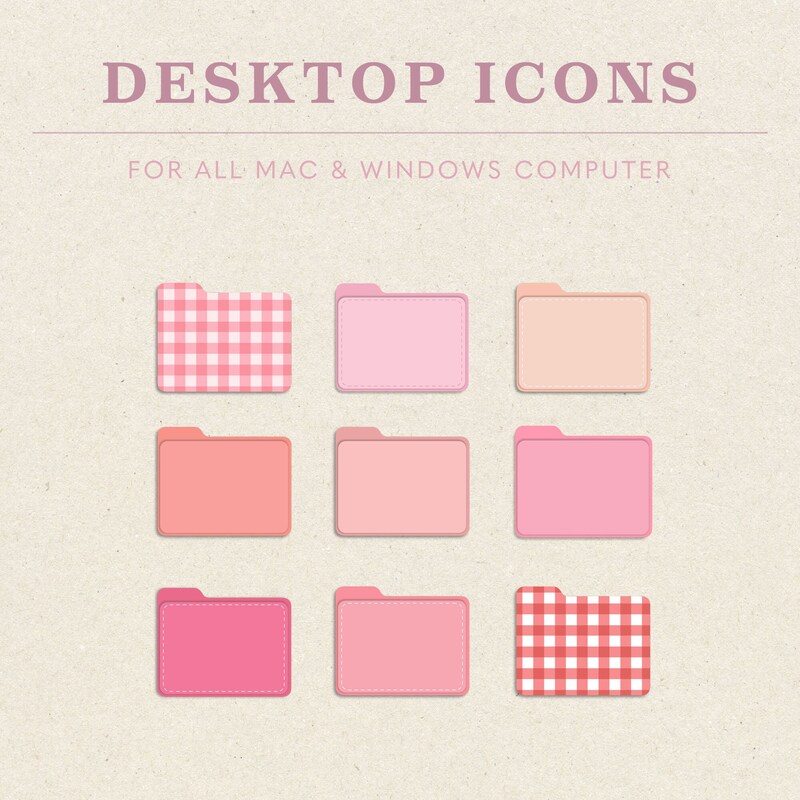 Desktop Folder Icons - Etsy