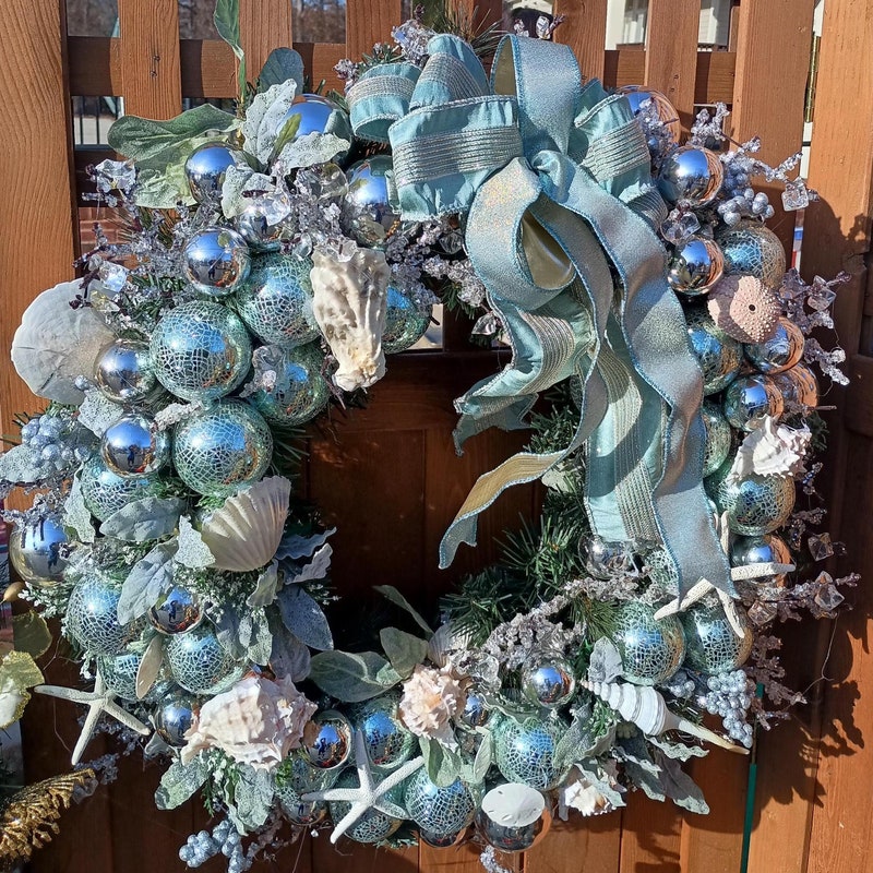Sand Dollar Wreath - Etsy