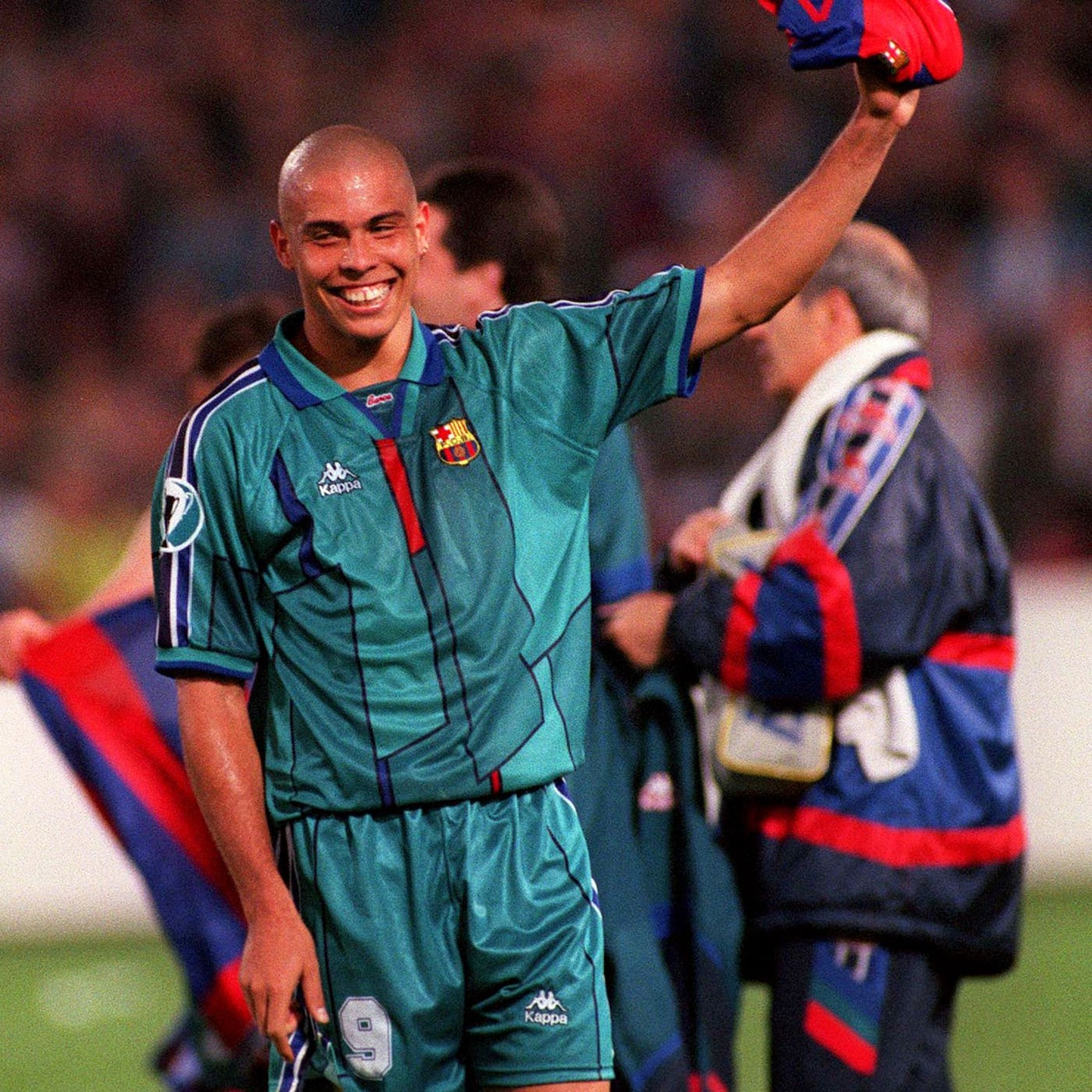 Barcelone Barca 96/97 Ronaldo 9 Away Rare Football Soccer | Etsy