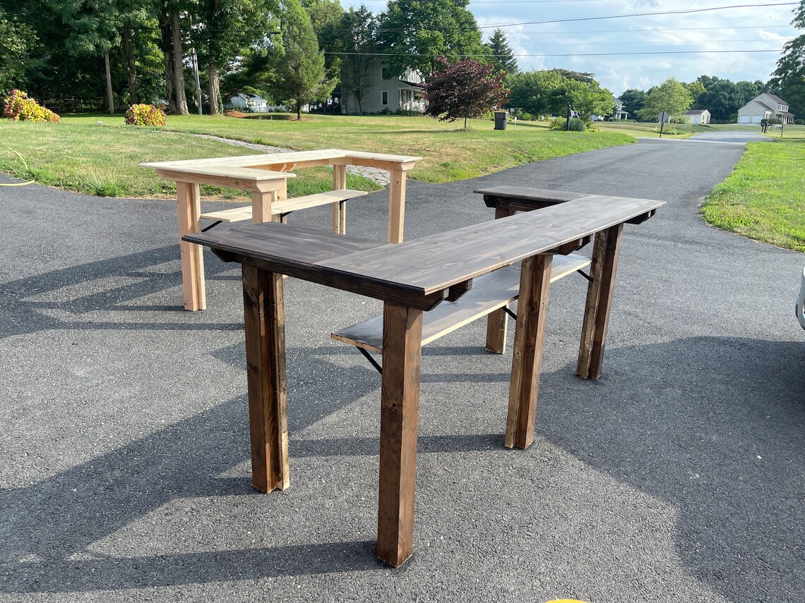 DIY Wrap Around Bar Plans - Build Your Own Stylish Bar - 8ft Wide! - Etsy