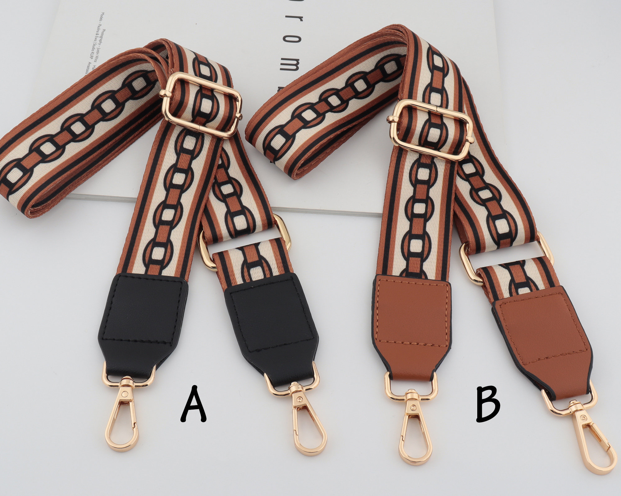 3.8cm Width Adjustable Black Red Bag Strap Crossbody Bag - Etsy