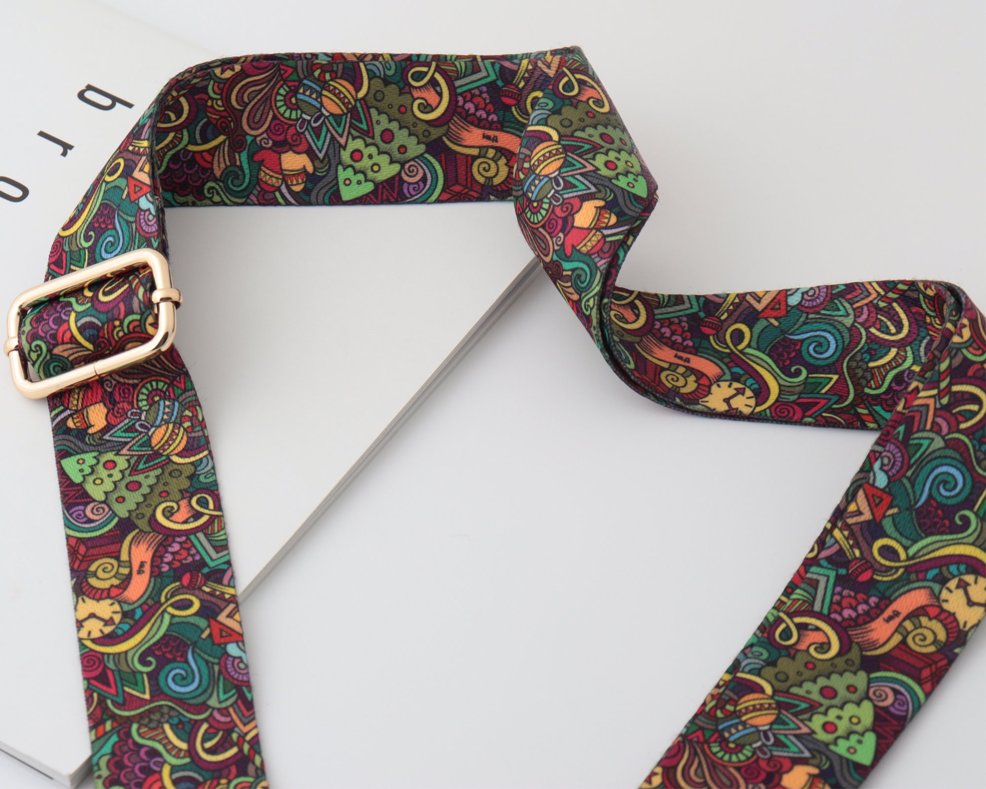3.8cm Width Adjustable Green Bag Strap, Crossbody Bag Strap，canvas ...