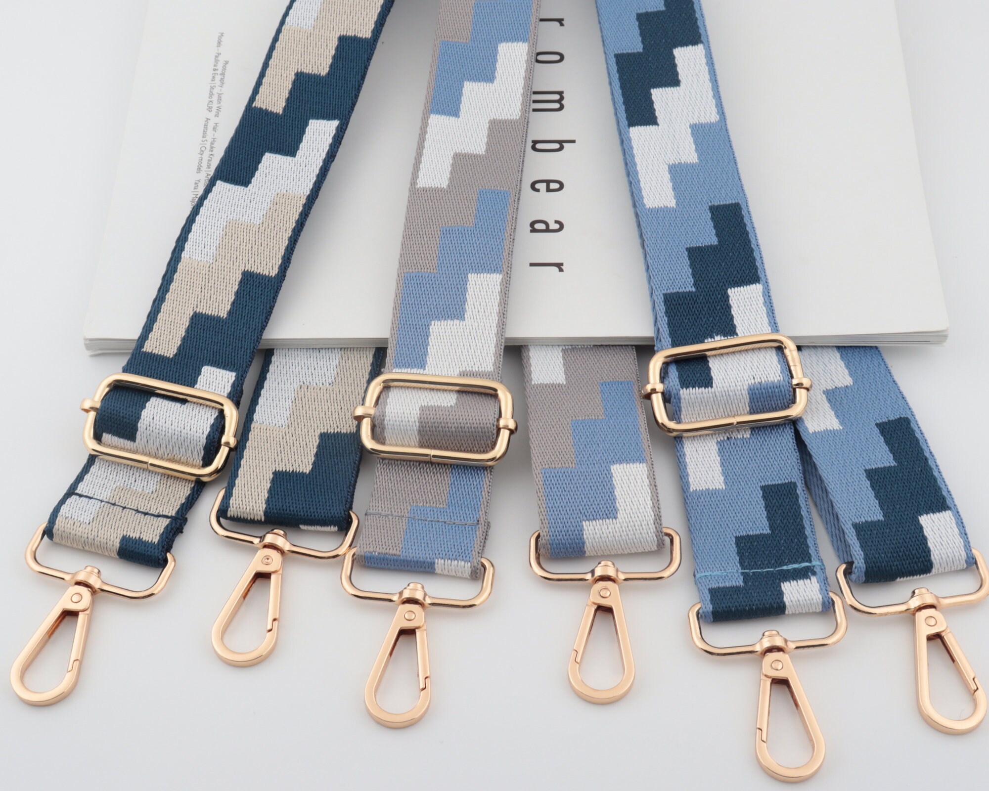 3.8cm Width Adjustable Embroidery Webbing Shoulder Purse - Etsy