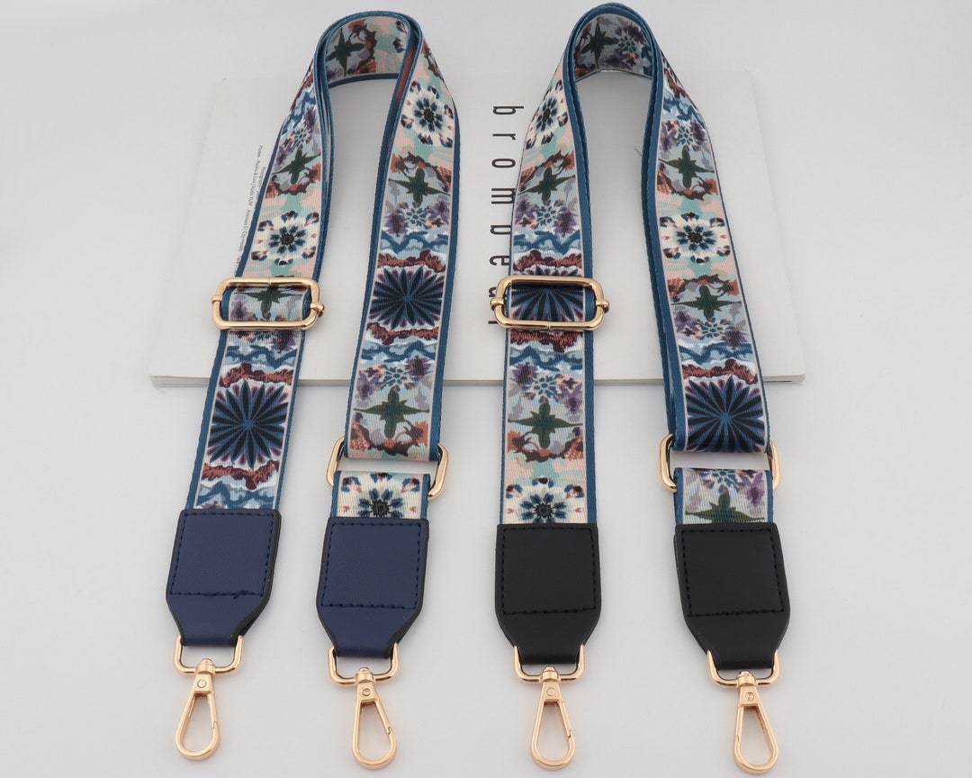 3.8cm Width Adjustable Black Red Bag Strap, Crossbody Bag Strap，canvas ...