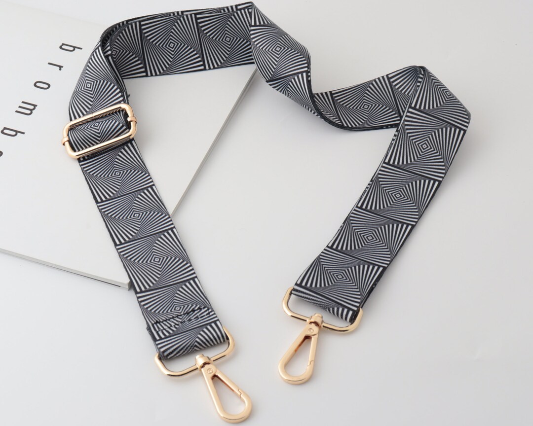 3.8cm Width Adjustable Canvas Nylon Bag Strap, Purse Strap Replacement ...