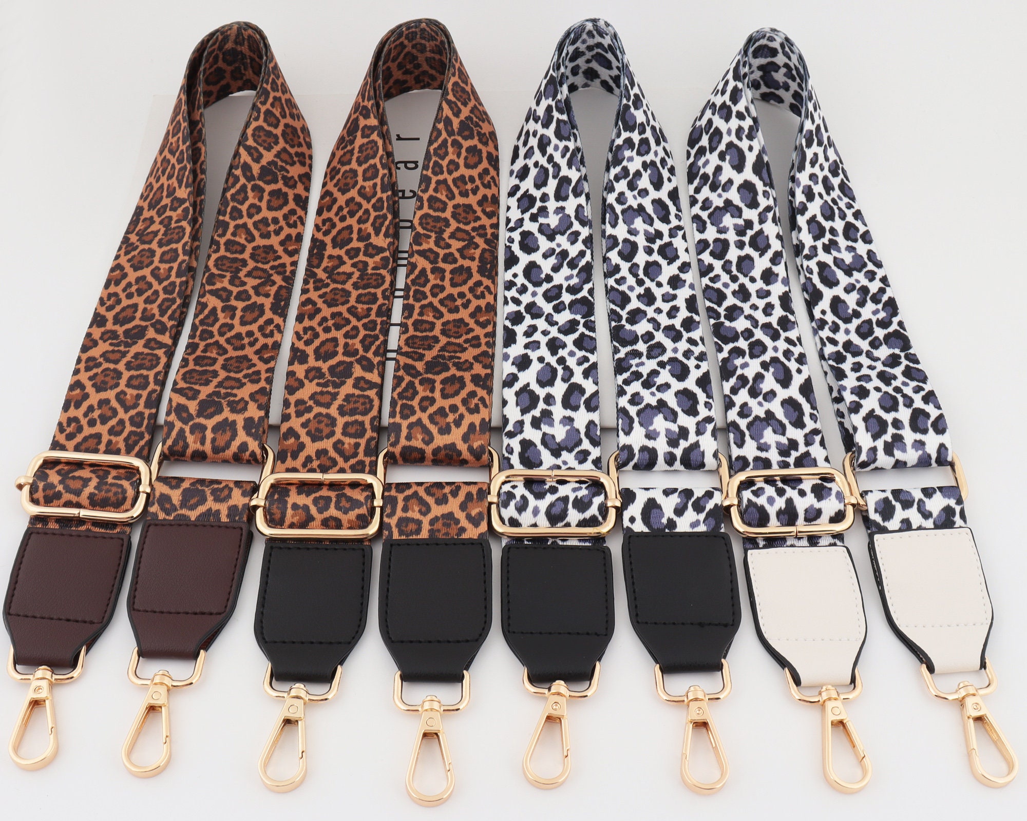 3.8cm Width Adjustable Shoulder Strap / Leopard Print Shoulder Strap ...