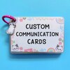 Printable Communication Cards, Autism Communication Tools, Selective ...