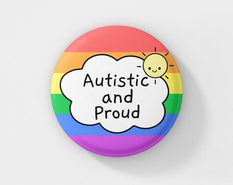 Custom Wording Badge Pin Colourful Pins Polka Dots Custom Pins - Etsy