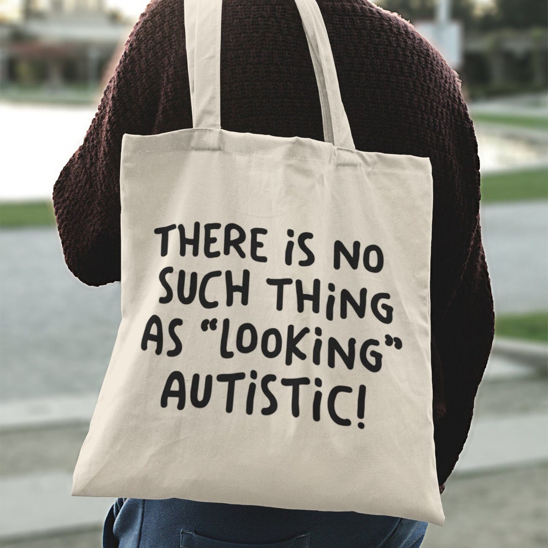 Autistic Awareness Tote Bag | Neurodiverse Gift - Autism Gifts ...