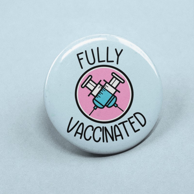 Covid Vaccine Pin - Etsy