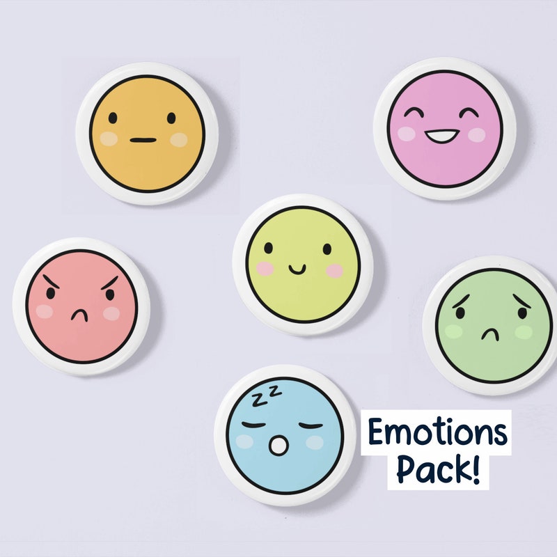 Emotions Badge - Etsy UK