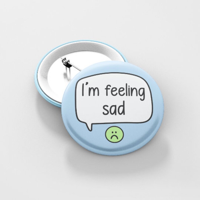 MULTIPLE CHOICES Emotion Badge Pins Alexithymia Awareness | Etsy UK