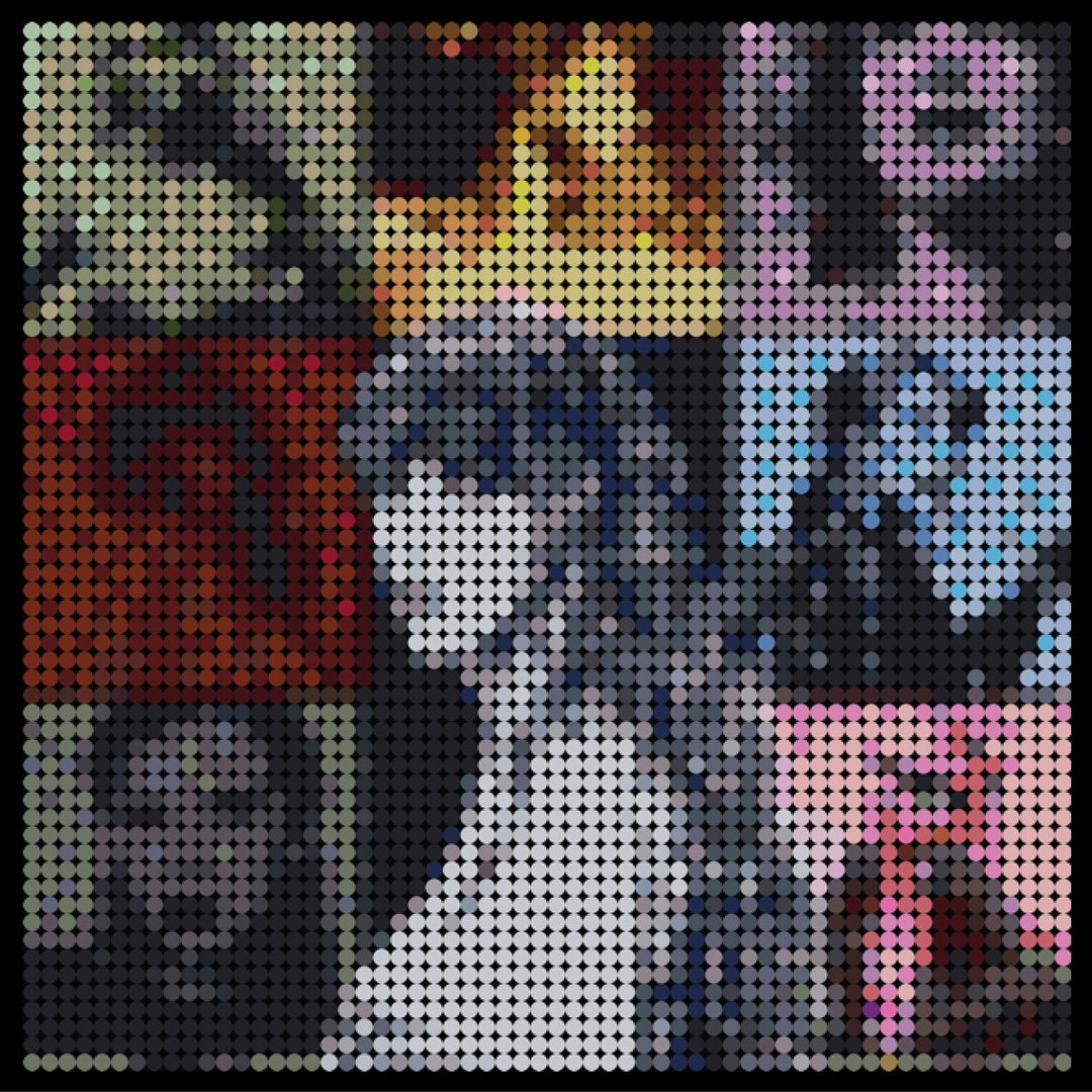 Dotidoodle Kit: Large Customizable Pixel Art With Dual Tip Markers - Etsy