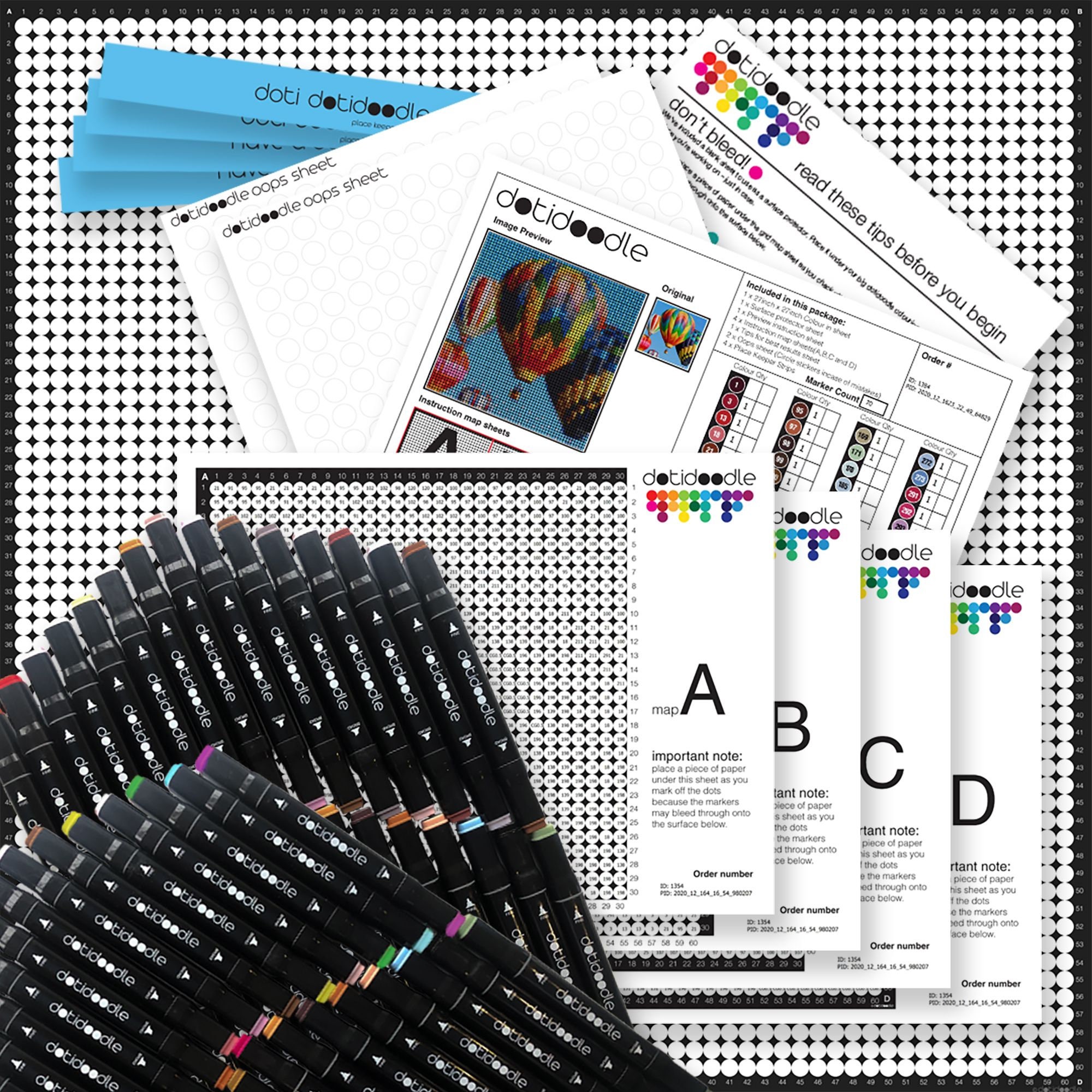 Custom Ready to Colour Kit - Etsy