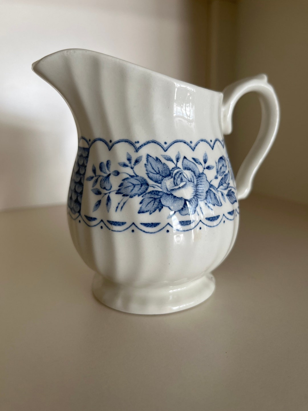 Melody Myott Fine Ironstone England 1962 Porcelain Pitcher - Etsy
