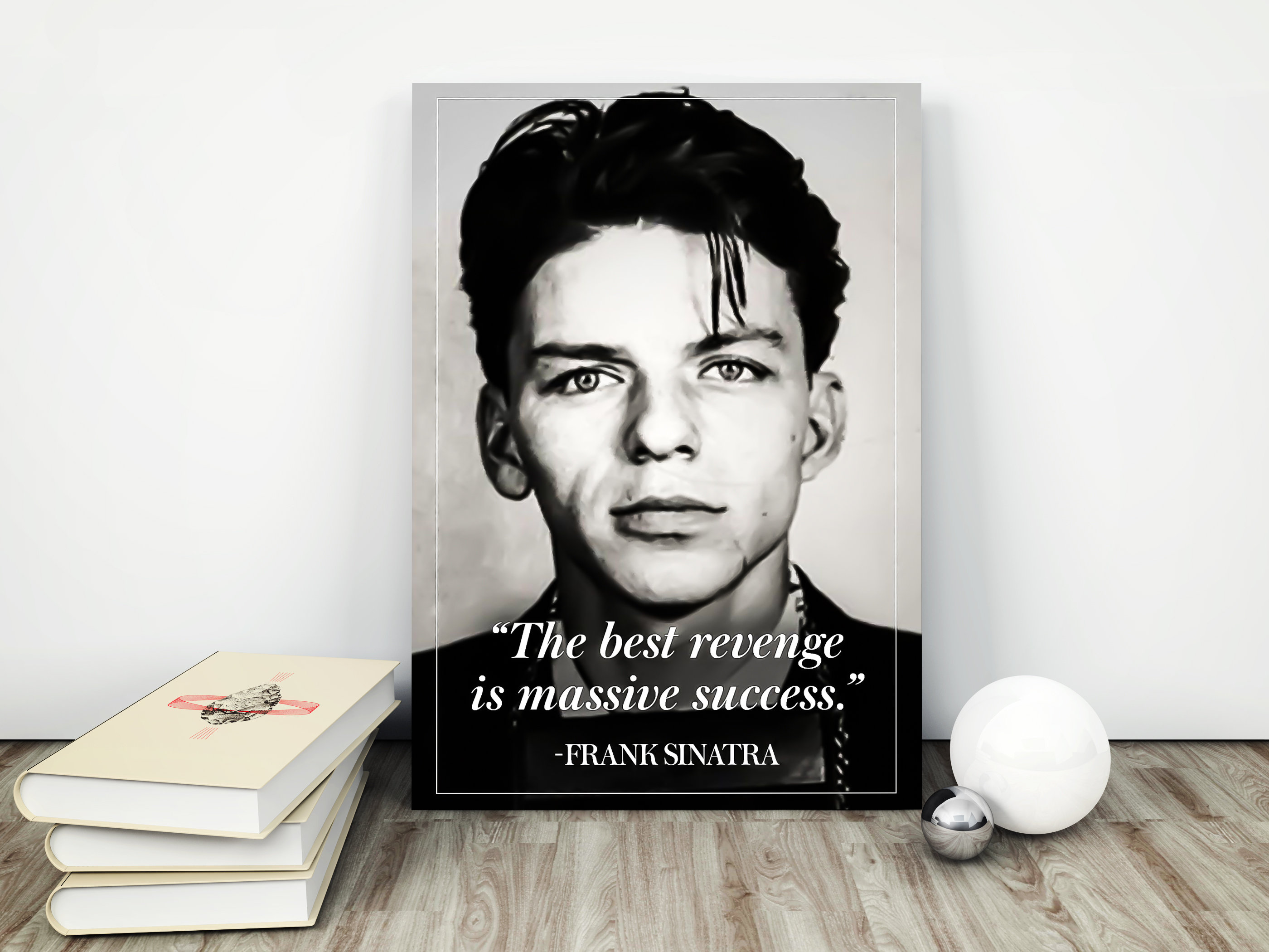 Frank Sinatra Canvas Sinatra Poster Home Decor Wall | Etsy