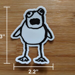 Wocky Original Character Art Sticker - Etsy