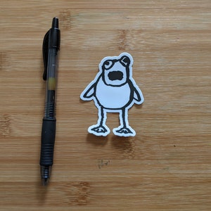 Wocky Original Character Art Sticker - Etsy