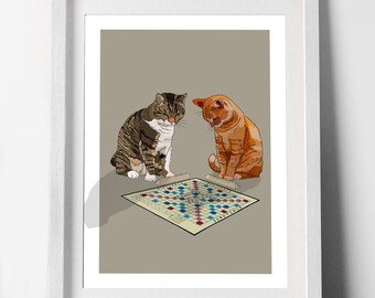 Scrabble Artwork - Etsy