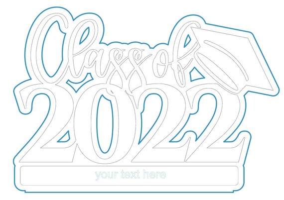 Class of 2022 Sign SVG digital File Only - Etsy