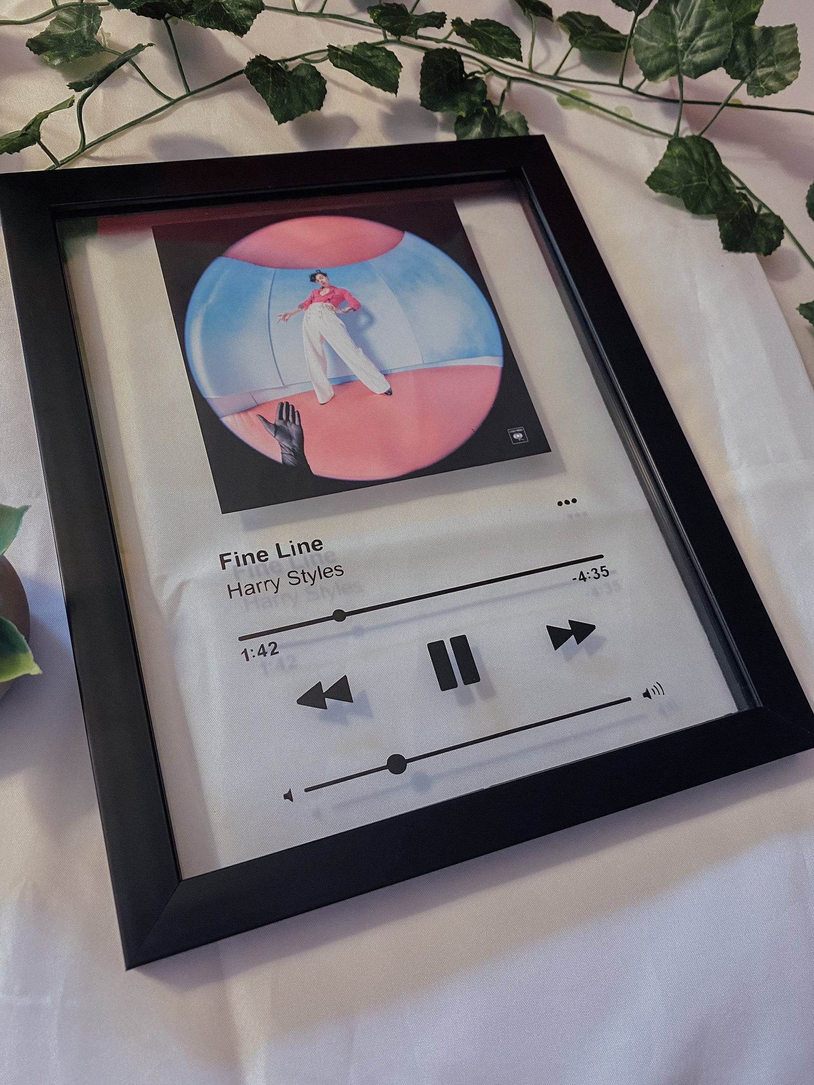 Song Frame, Personalized Song Frame, Custom Song Frame, Customized ...