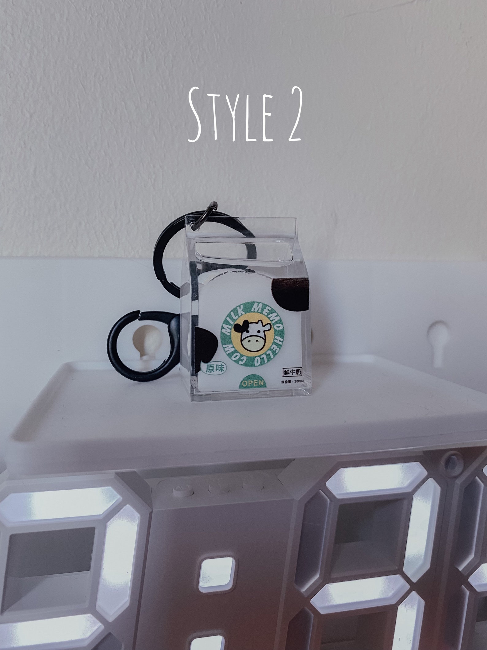 Cute Milk Carton Key Chain, Cute Keychain, Aesthetic Keychain, Adorable ...