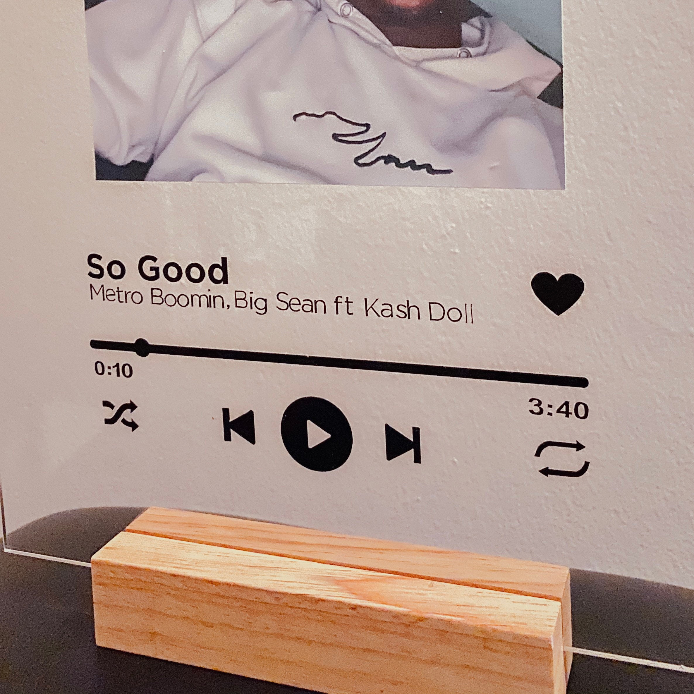 Personalized Song Plaque, Custom Made Song Plaque, Song Plaque ...