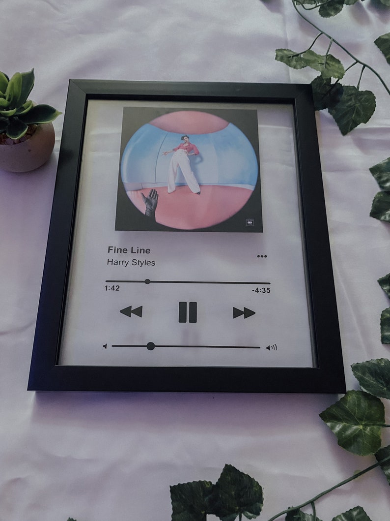 Song Frame, Personalized Song Frame, Custom Song Frame, Customized ...