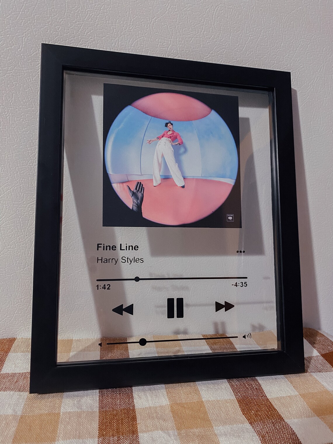 Song Frame, Personalized Song Frame, Custom Song Frame, Customized ...