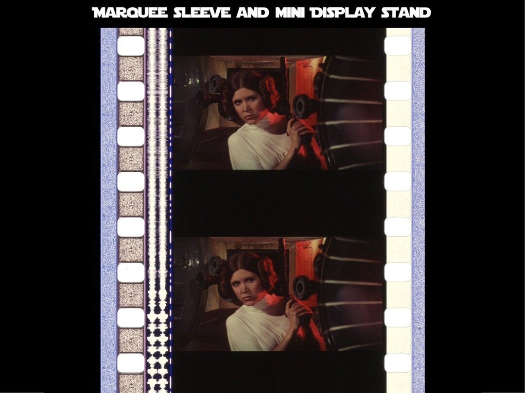 Star Wars : New Hope Princess Leia Hiding 35mm 5 Cell Film Strip 475 - Etsy