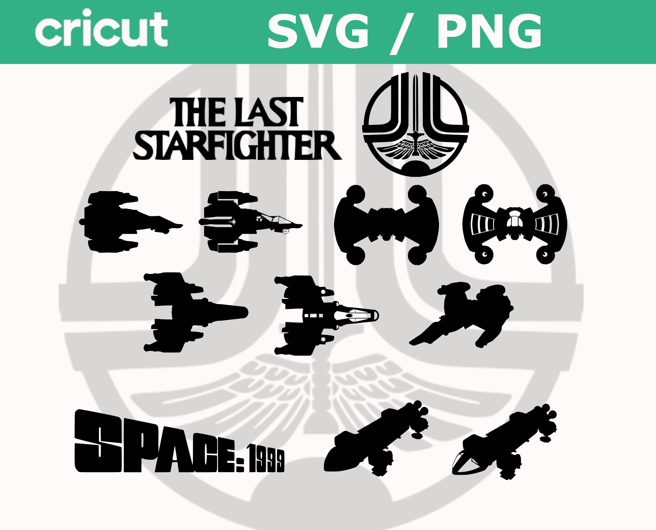 SVG / PNG - Classic Sci-fi Vol. 1- Cricut Cut Files - Etsy