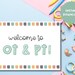 Occupational Therapy Welcome Sign Physical Therapy Welcome Sign School ...