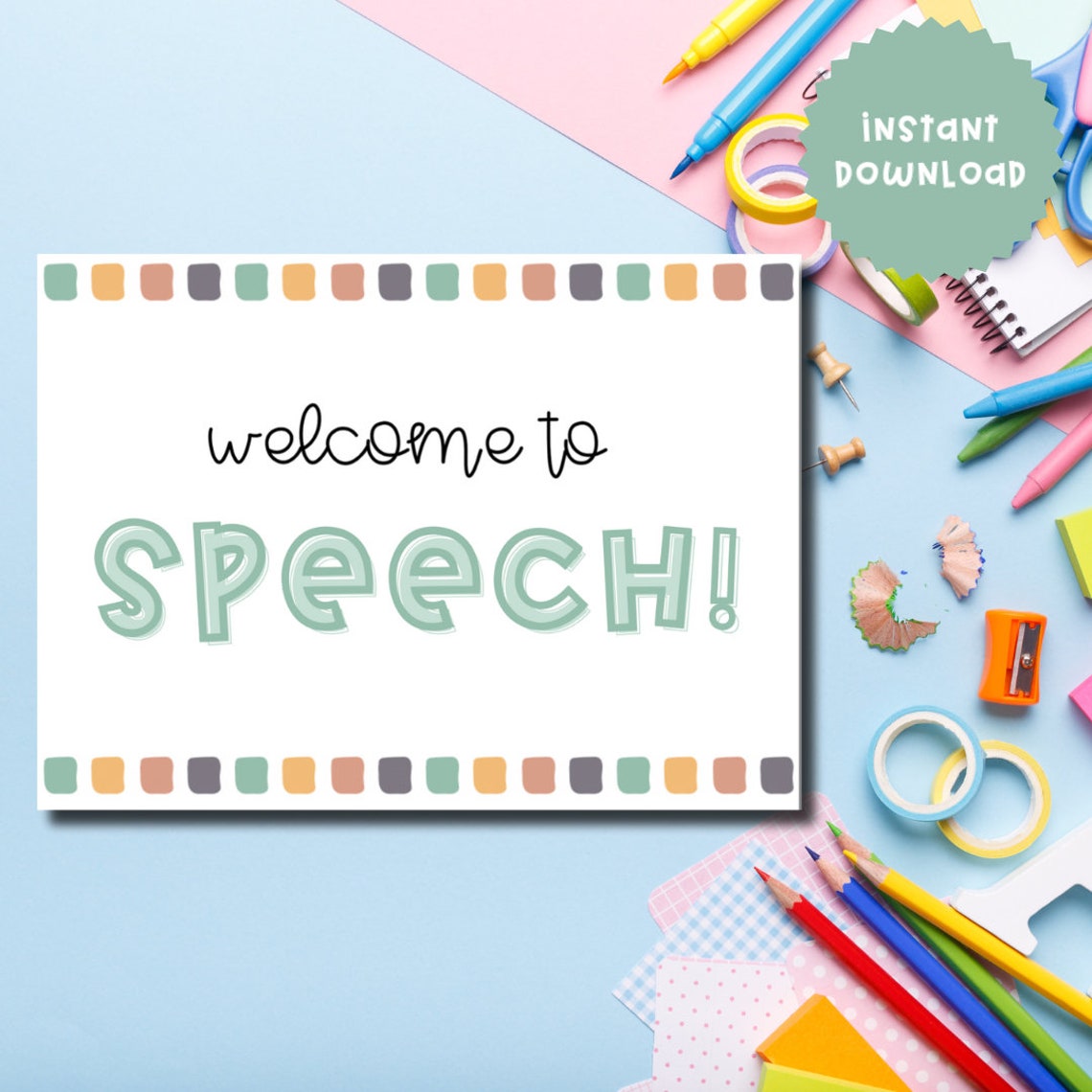 Occupational Therapy Welcome Sign | Physical Therapy Welcome Sign ...