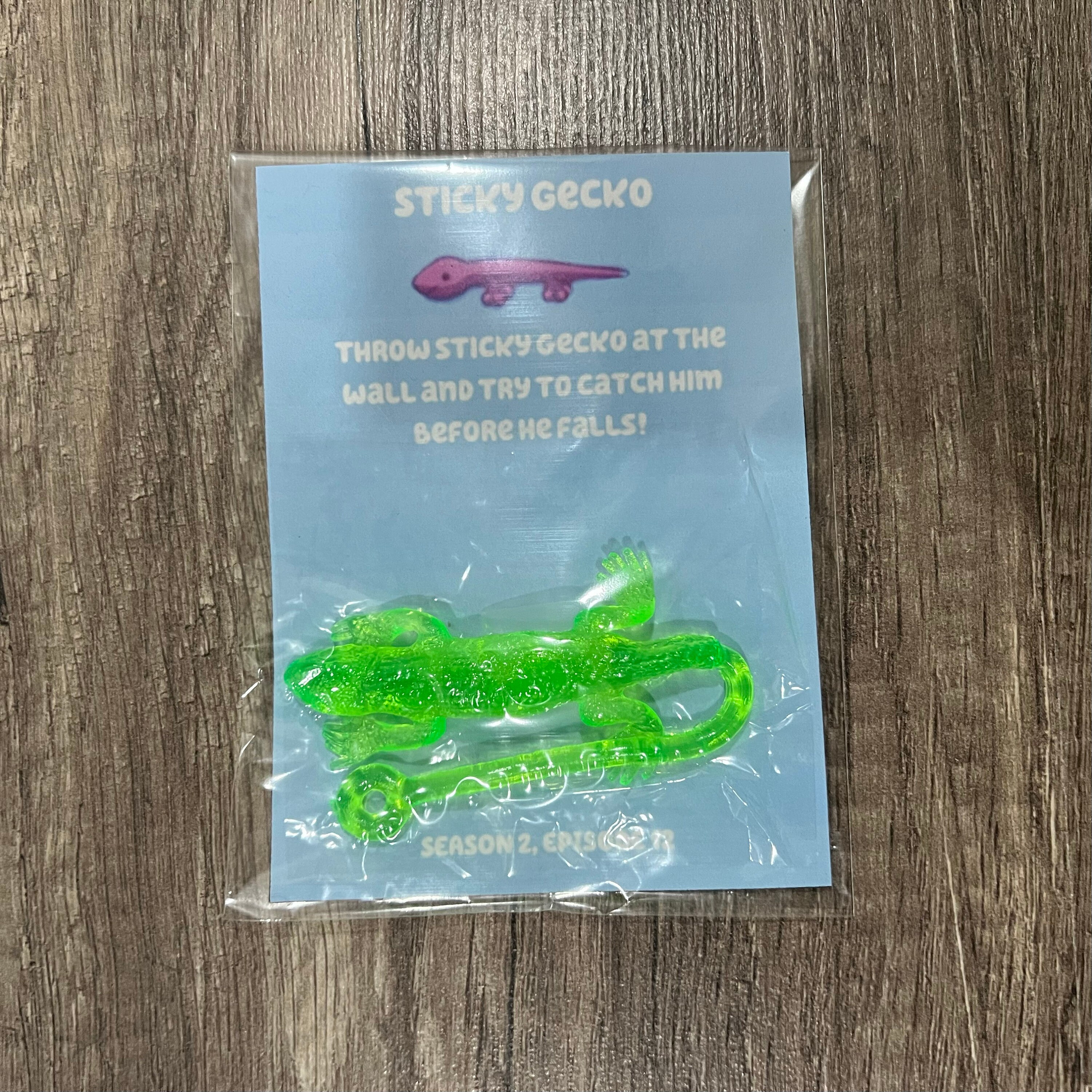 Party Favor Labels | Sticky Gecko | Blue | Party Favor Cards | Instant ...