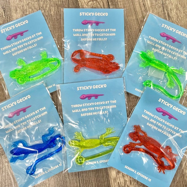 Sticky Gecko Birthday - Etsy