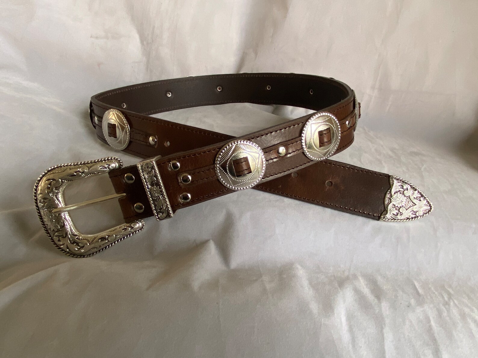Brown 38mm Leather Weston Style Belt - Etsy