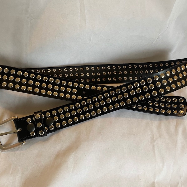 Studded Belt - Etsy