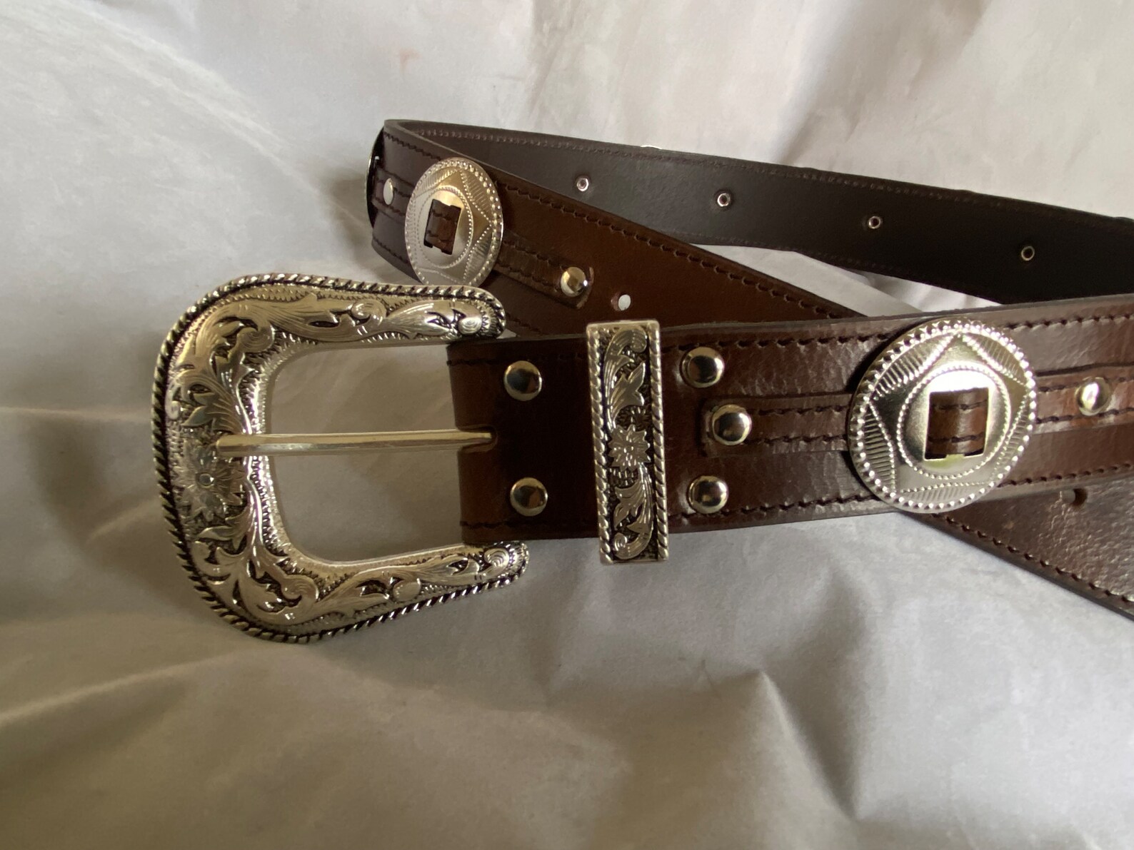 Brown 38mm Leather Weston Style Belt - Etsy