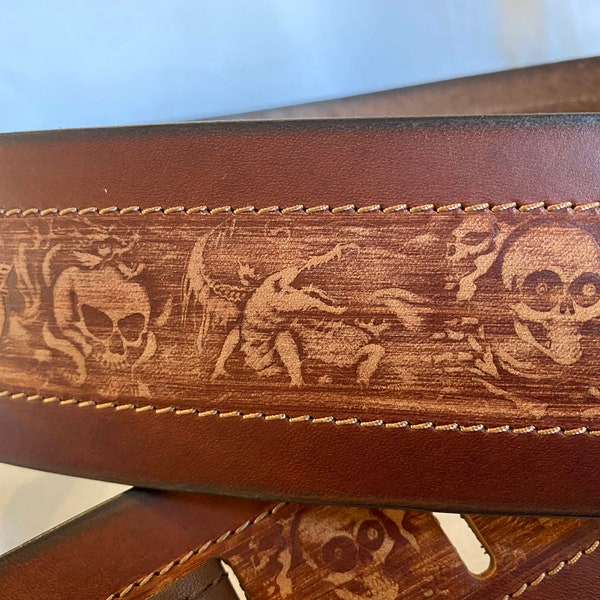 Skull Guitar Straps - Etsy