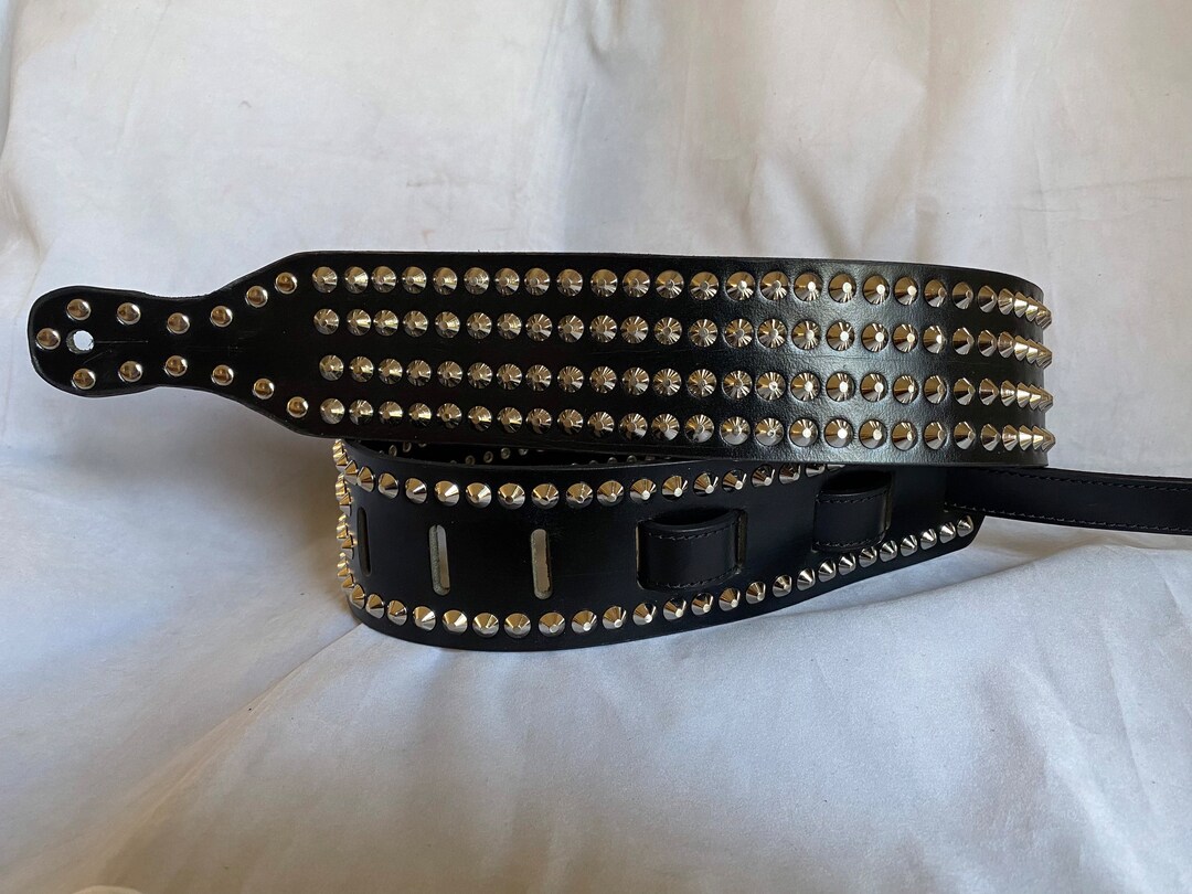 Fully Studded Guitar Strap - Etsy