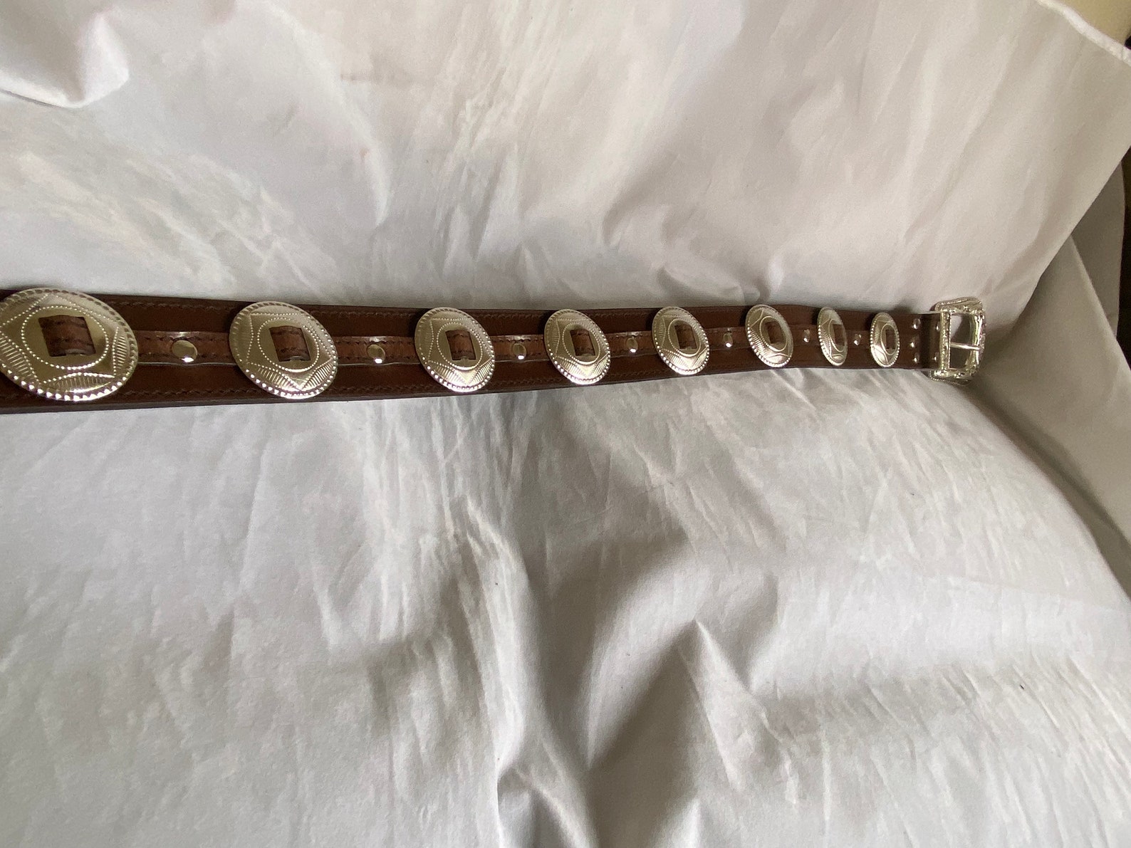Brown 38mm Leather Weston Style Belt - Etsy