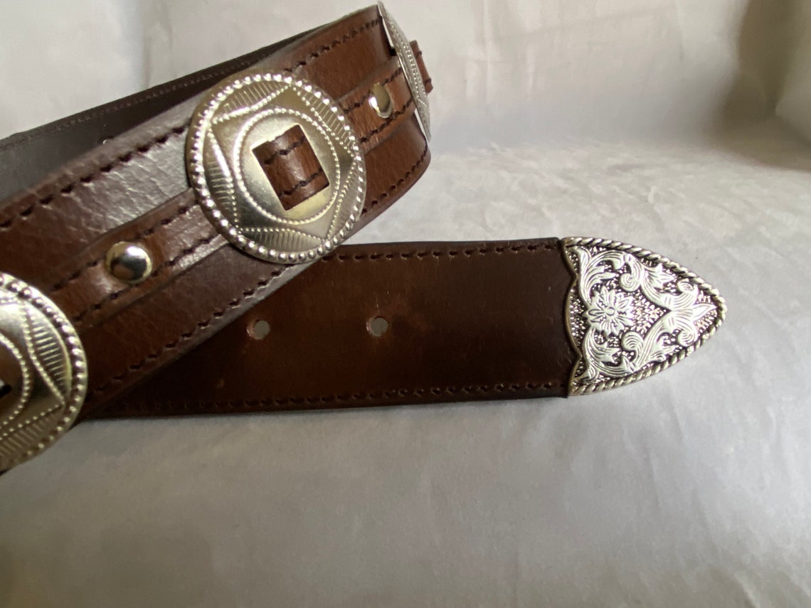 Brown 38mm Leather Weston Style Belt - Etsy
