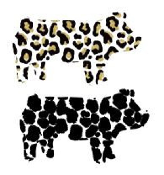 Leopard Show Pig Instant Download PNG JPEG | Etsy