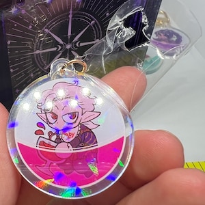 Baldur’s Gate 3 BG3 Acrylic Keychain Minthara Astarion Wyll Lae’zel ...