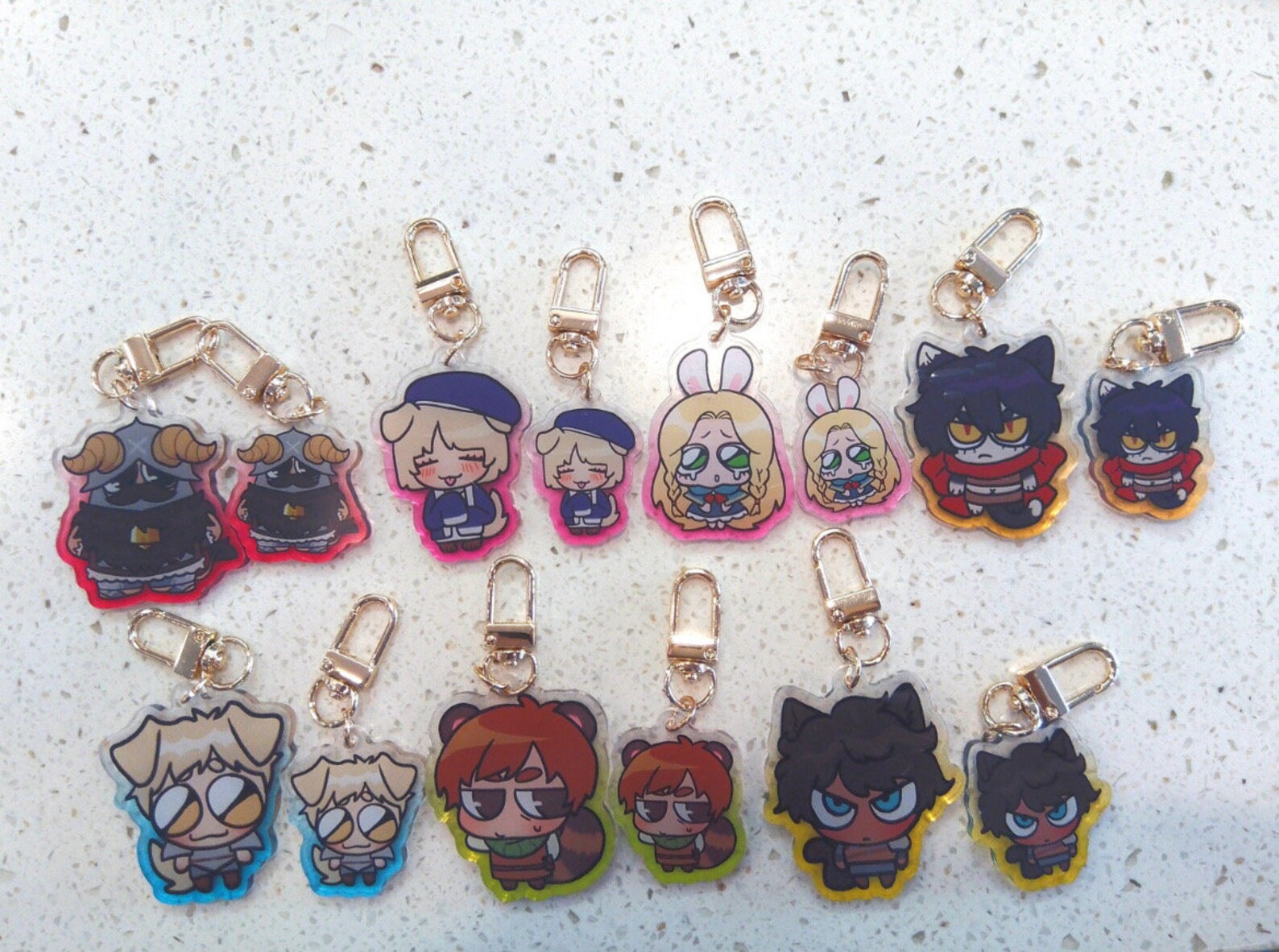 Dungeon Meshi Acrylic Keychains - Etsy